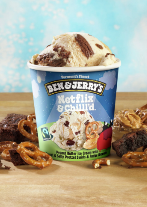 Ben & Jerry's Netflix & Chill Peanut Butter Ice Cream - Talotsing