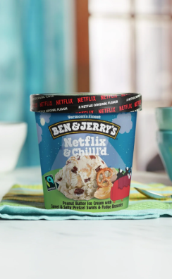 Ben & Jerry's Netflix & Chill Peanut Butter Ice Cream - Talotsing