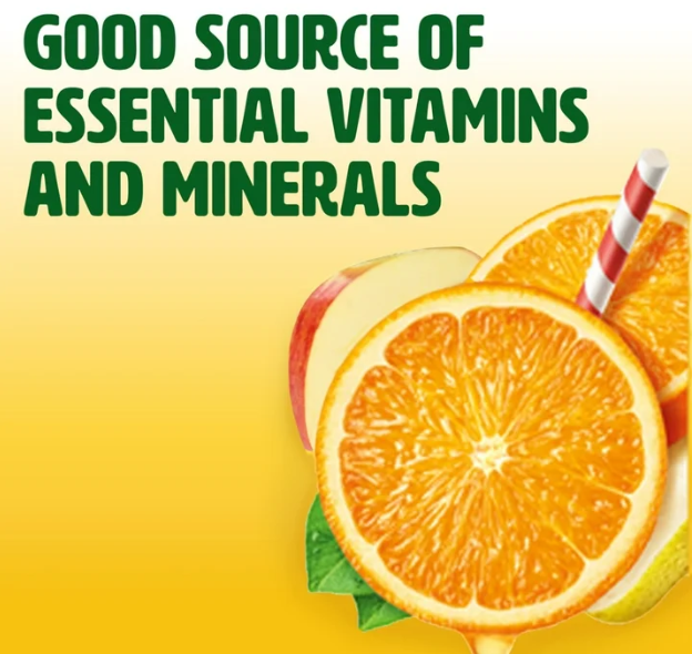 Tropicana Essentials Flavored Orange Juice Beverage Blend
