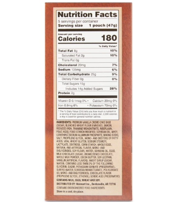 Great Value Chocolate Chip Mini Muffins, 8.25 oz (5 count)