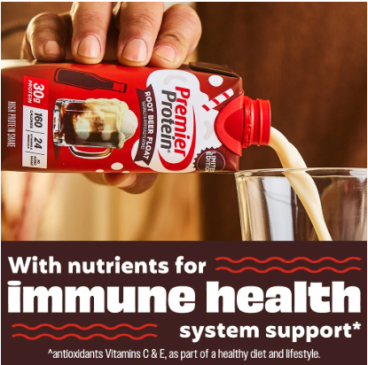 Premier Protein Shake, Root Beer Float, 30g Protein