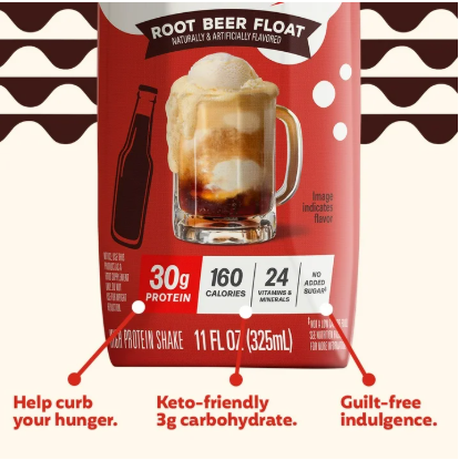 Premier Protein Shake, Root Beer Float, 30g Protein