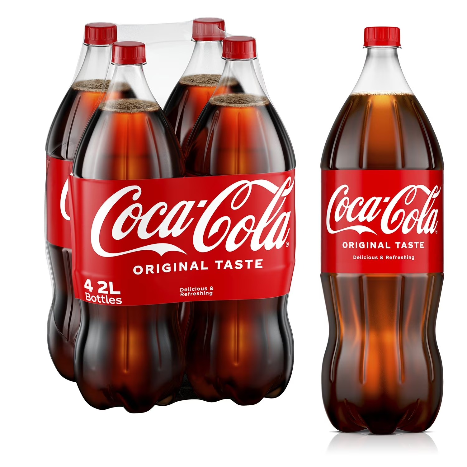 Coca-Cola Soda Soft Drink, 2 L., 4 pk. - Talotsing